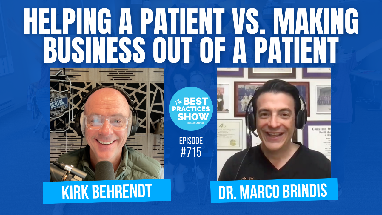 715: Helping a Patient vs. Making Business Out of a Patient – Dr. Marco Brindis